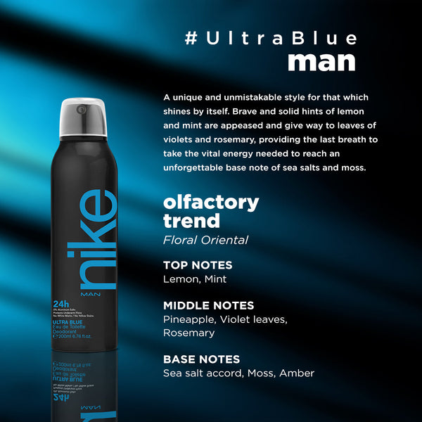 Nike Deo & Body Spray Ultra Blue 200ml – Sprint Asia Beauty