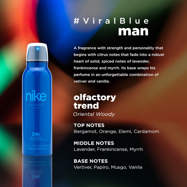 Nike Deo & Body Spray Viral Blue 200ml – Sprint Asia Beauty